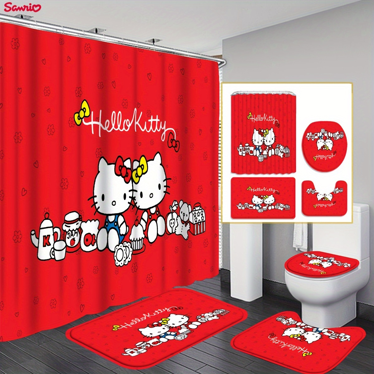 Hello Kitty Shower Hooks