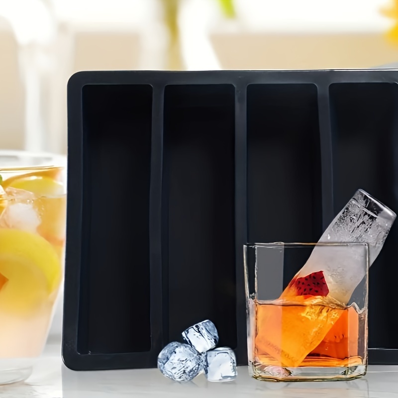 Long Rectangular Ice Mold Cover Made Silicone Suitable - Temu United ...