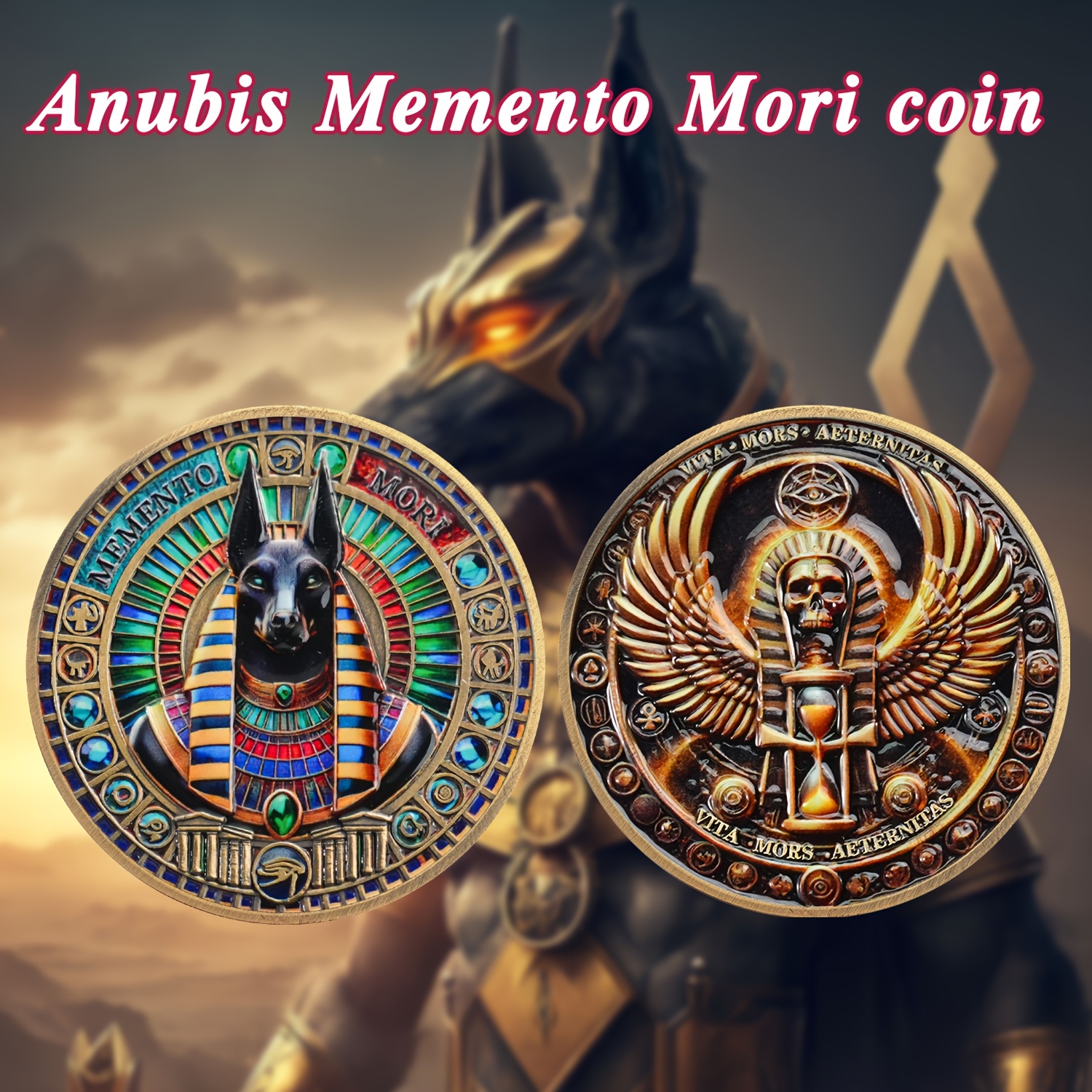 challenge coin collection sold on Temu United States
