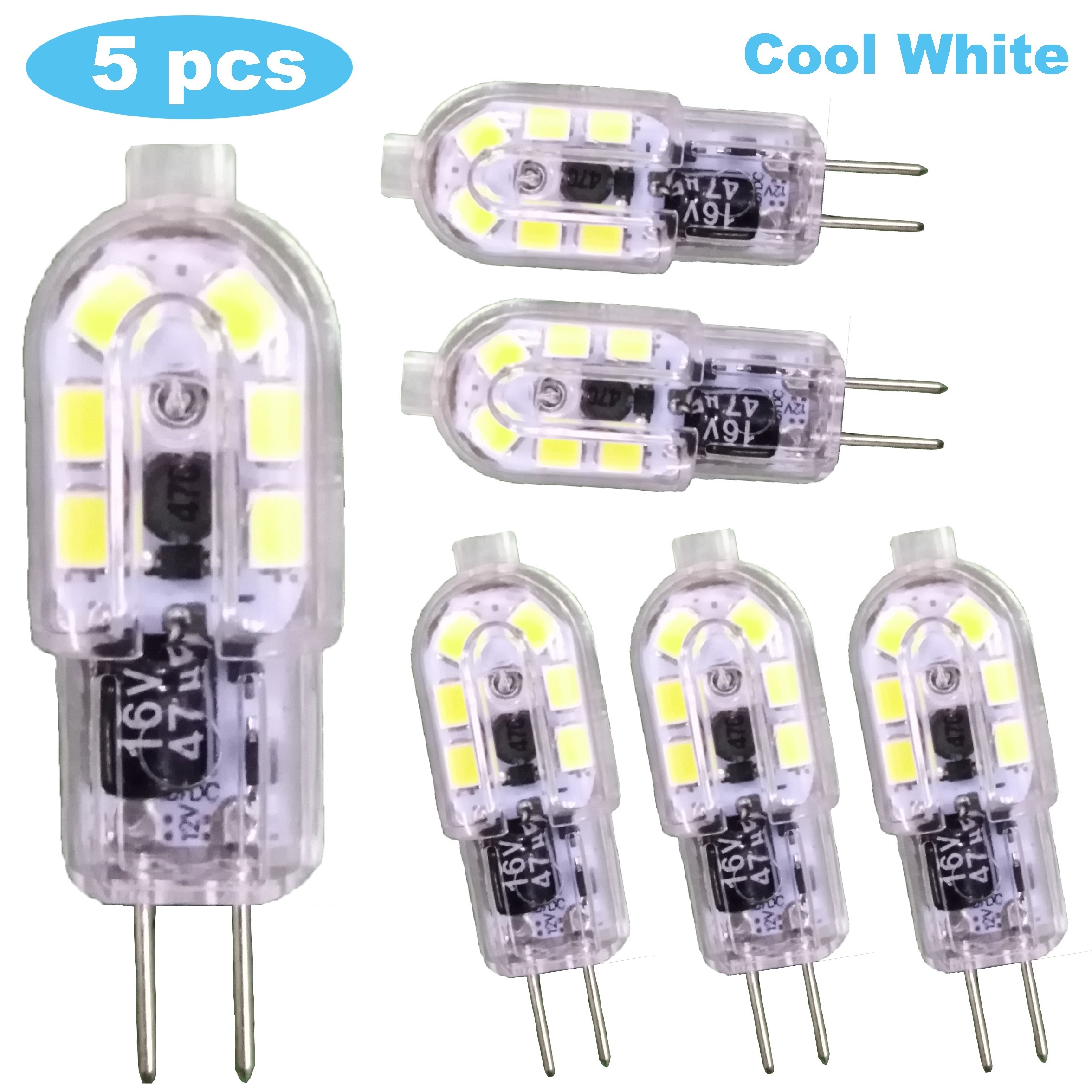G4 Bi pin Led Bulbs 12v Ac/ Energy efficient Non dimmable - Temu Canada