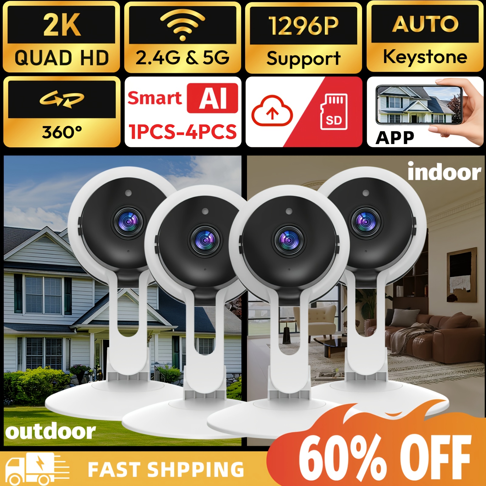 security cameras sold on Temu United States