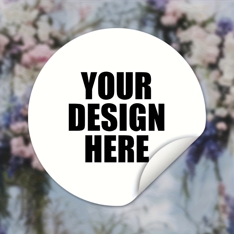 custom stickers sold on Temu Australia