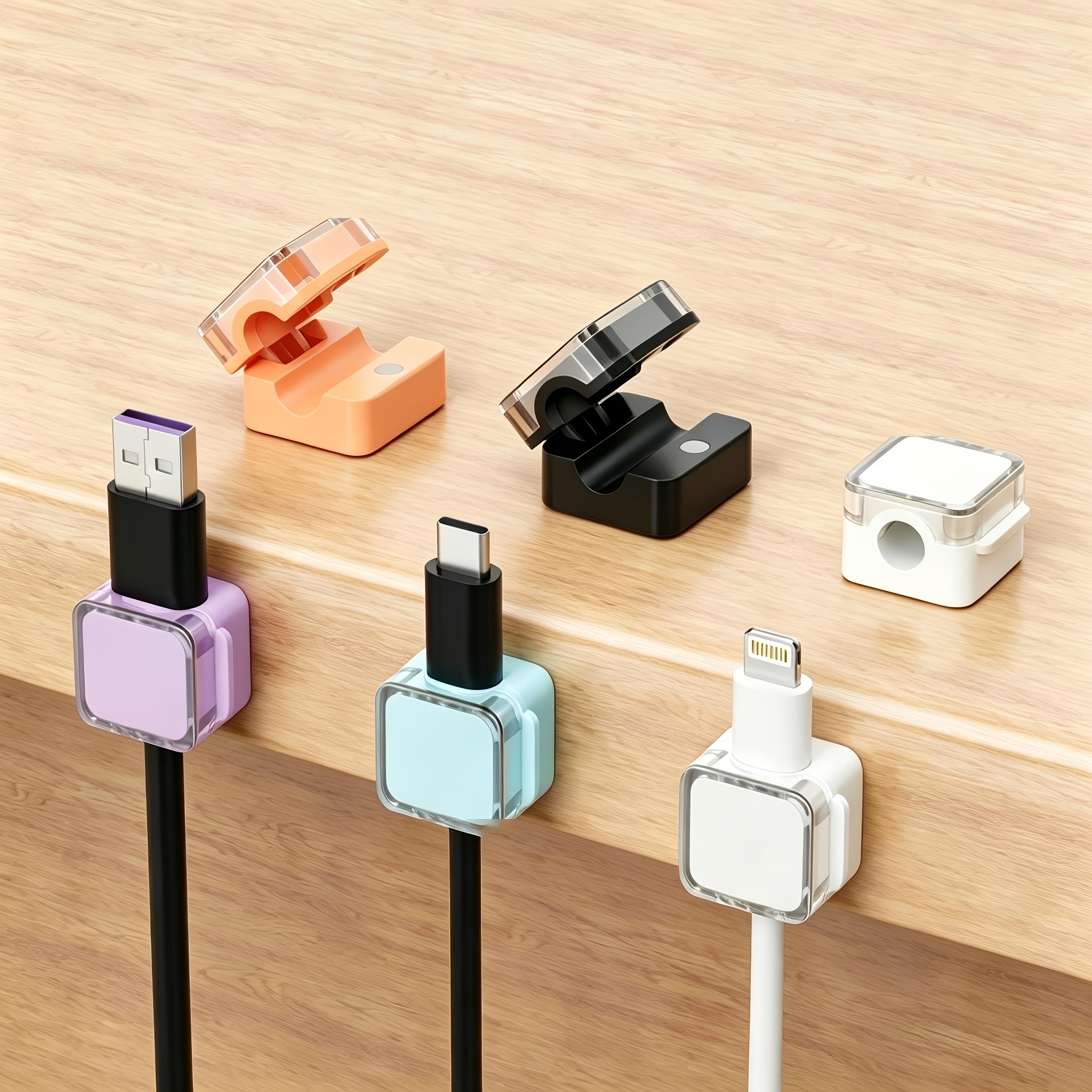 magnetic cable organizers sold on Temu United States