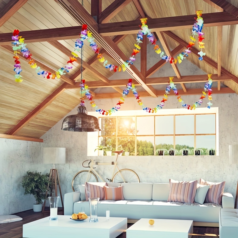 Hawaiian Luau Party Decor Set Tropical Summer Wedding Themes - Temu