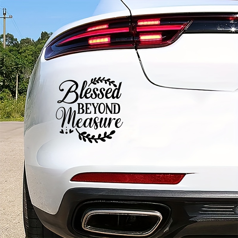blessed car sticker laptop bottle truck phone - Temu Australia