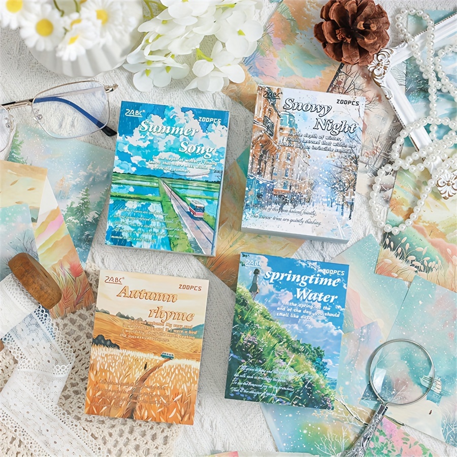 Seasonal Scrapbooking Papers: - Temu Australia