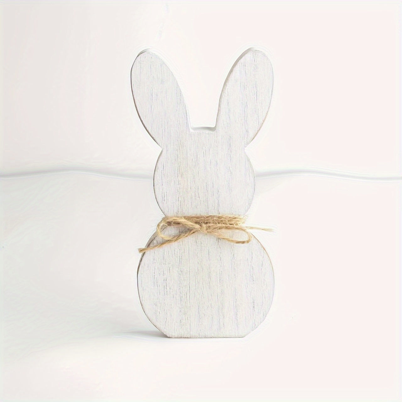 Creative Easter Bunny Ornament Wooden Craft Popular Home - Temu Ireland