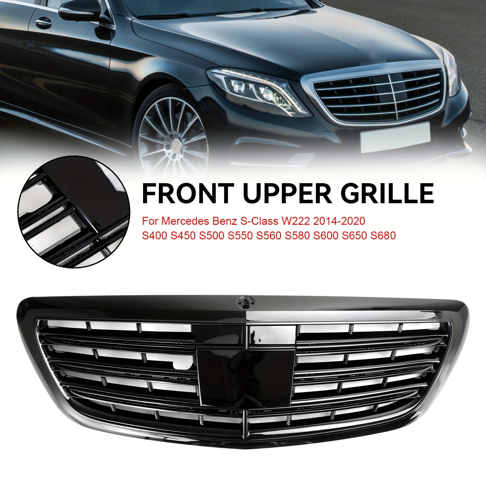 front grill grille fit w222 s550 Temu
