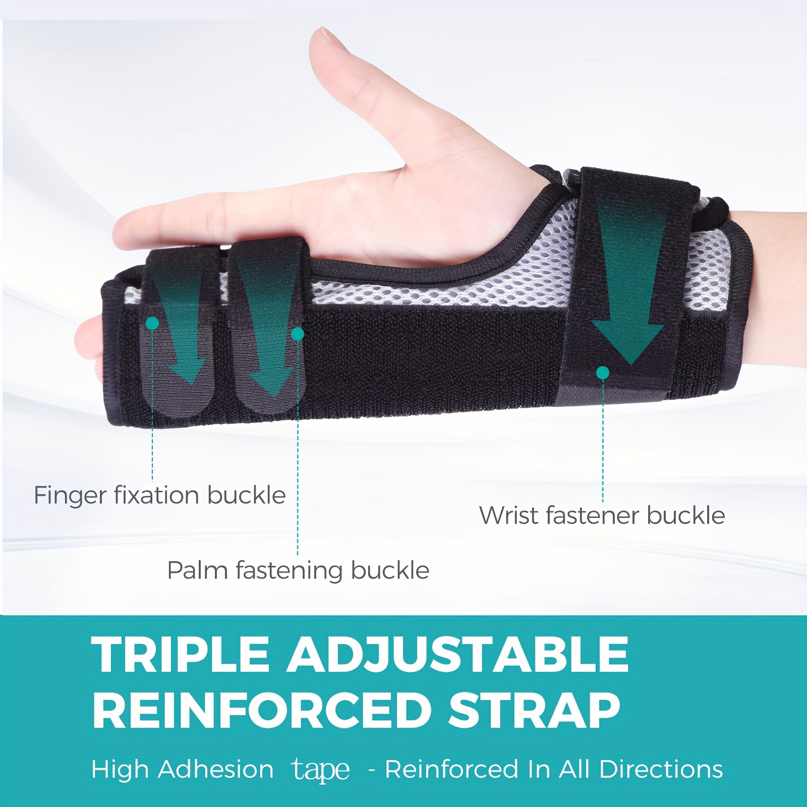 Trigger Finger Splint Multi Finger Brace Middle Index Pinky - Temu New ...