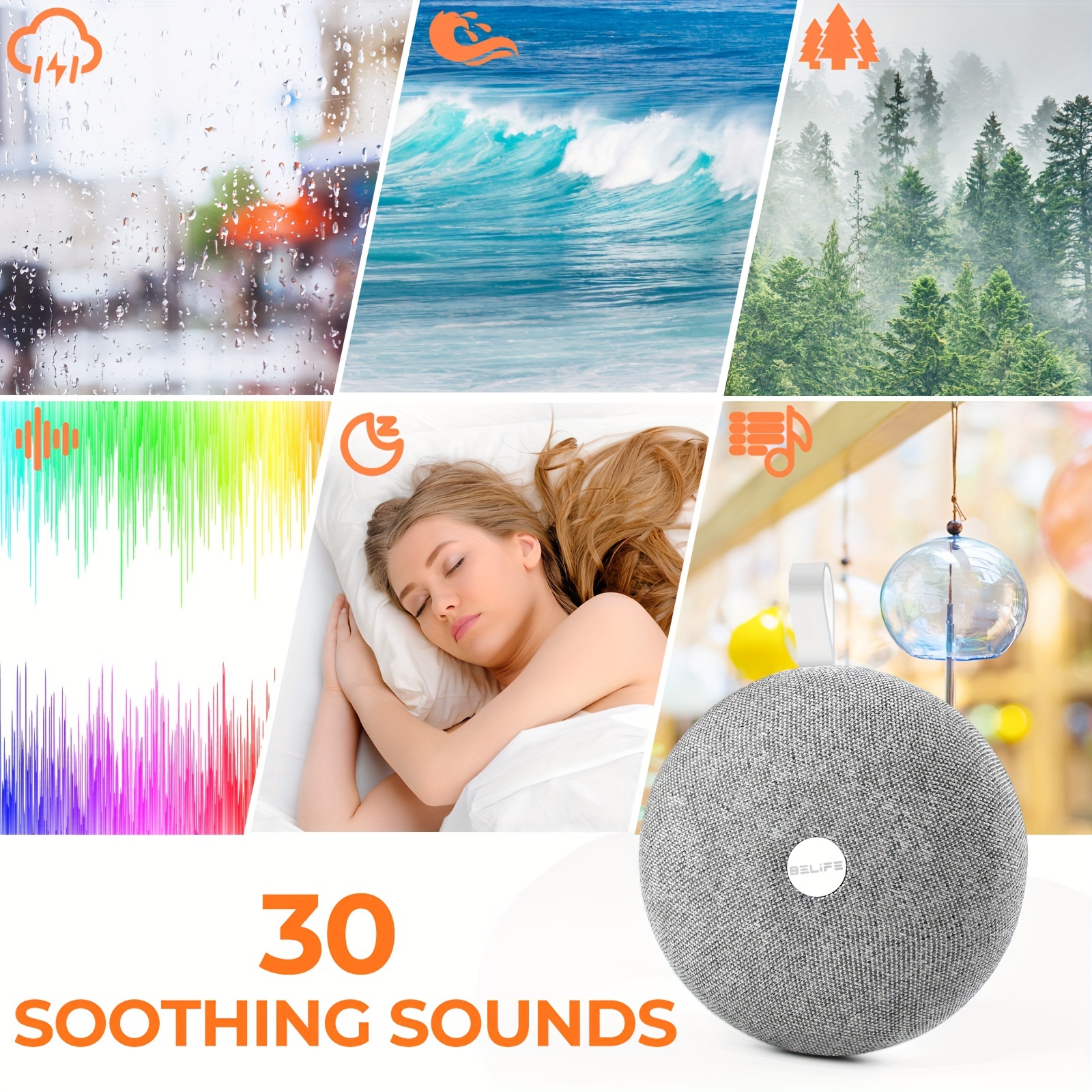 Sound Machine sold on Temu United States