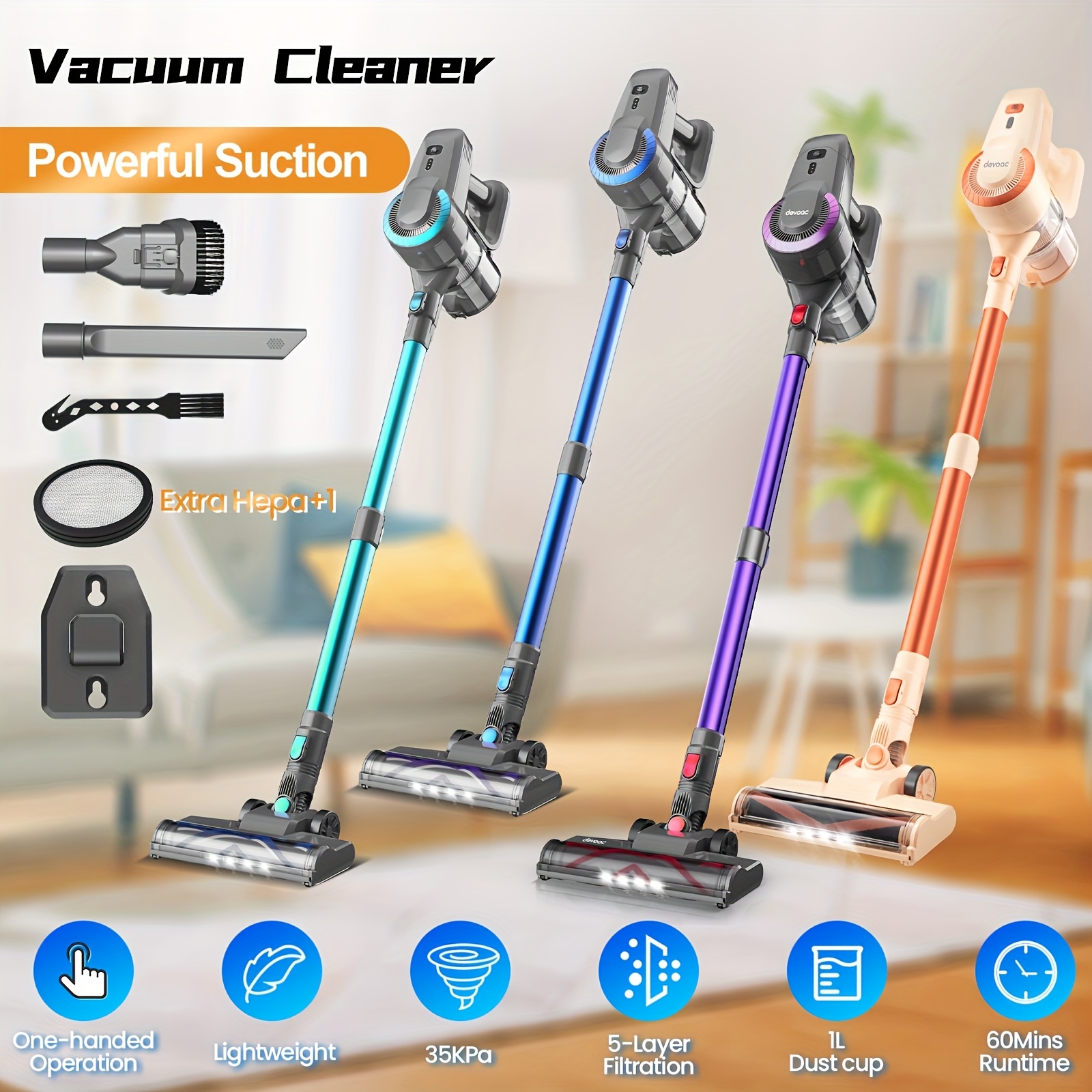 vacuum cleaner sold on Temu United States