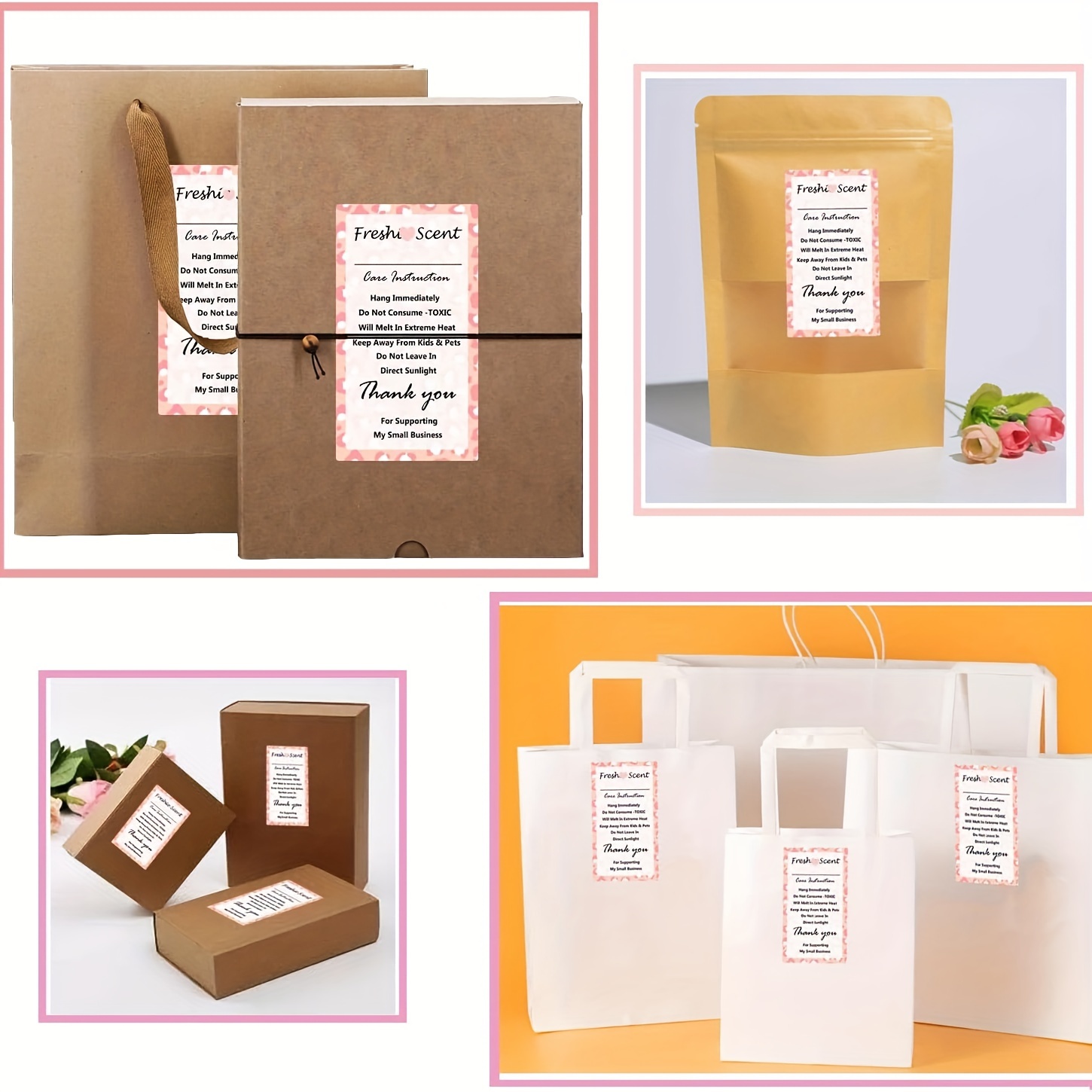 Care Instruction Warning Label Stickers purpose - Temu