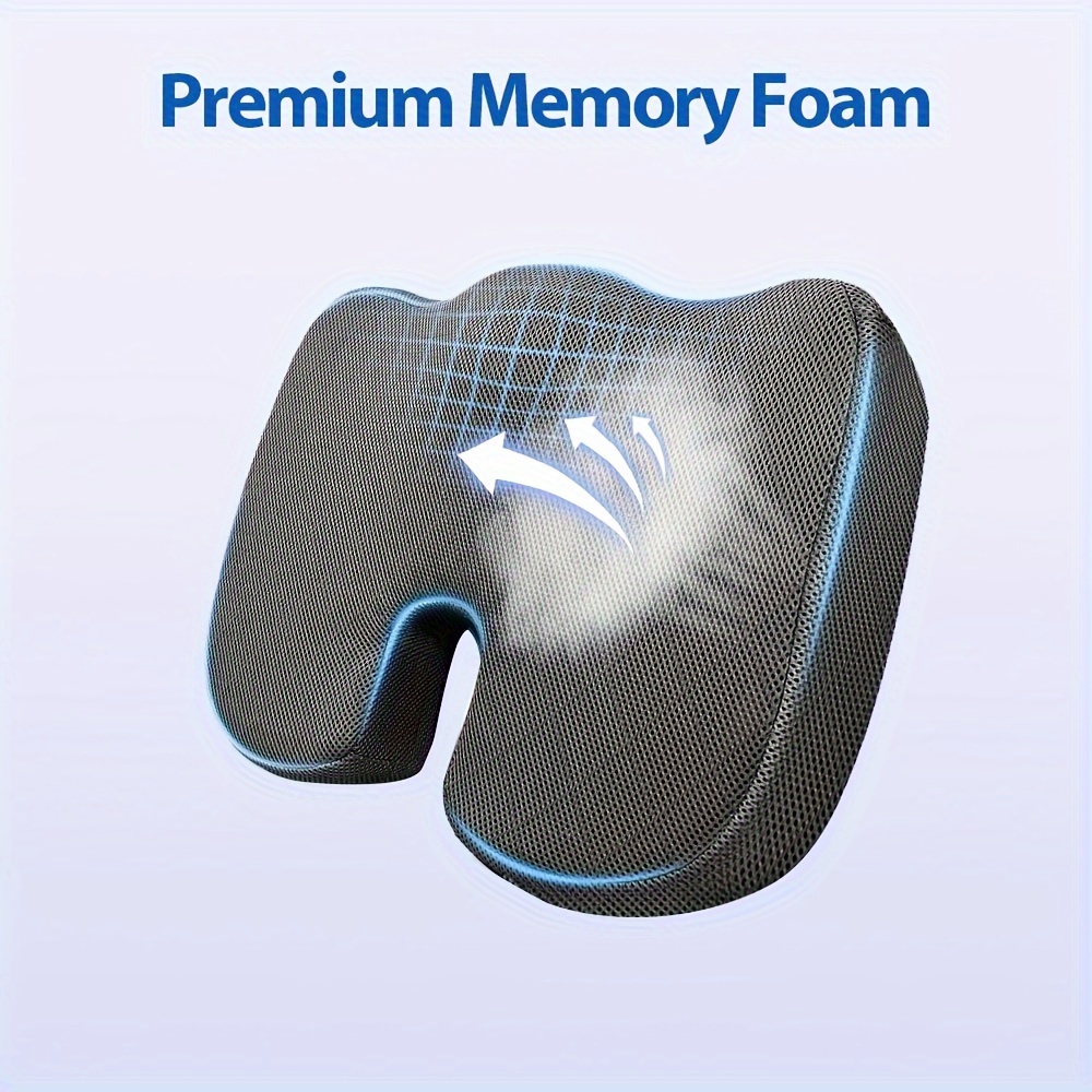Office Chair Seat Cushion Cooling Gel Memory Foam - Temu
