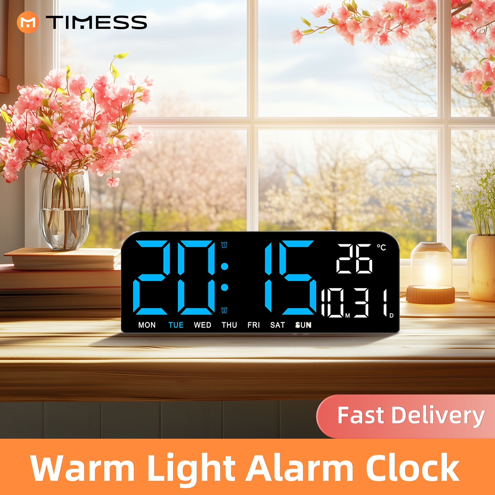 clocks sold on Temu United States