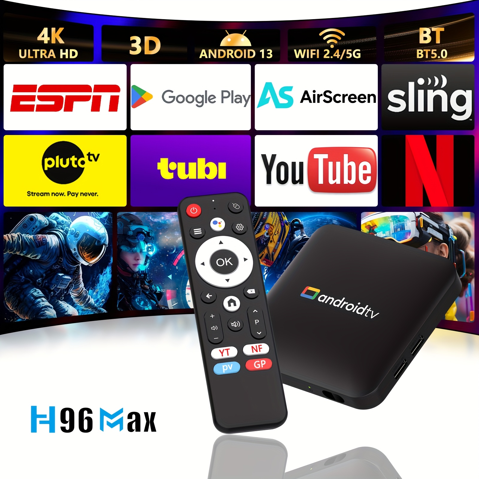 smart tvs sold on Temu United States