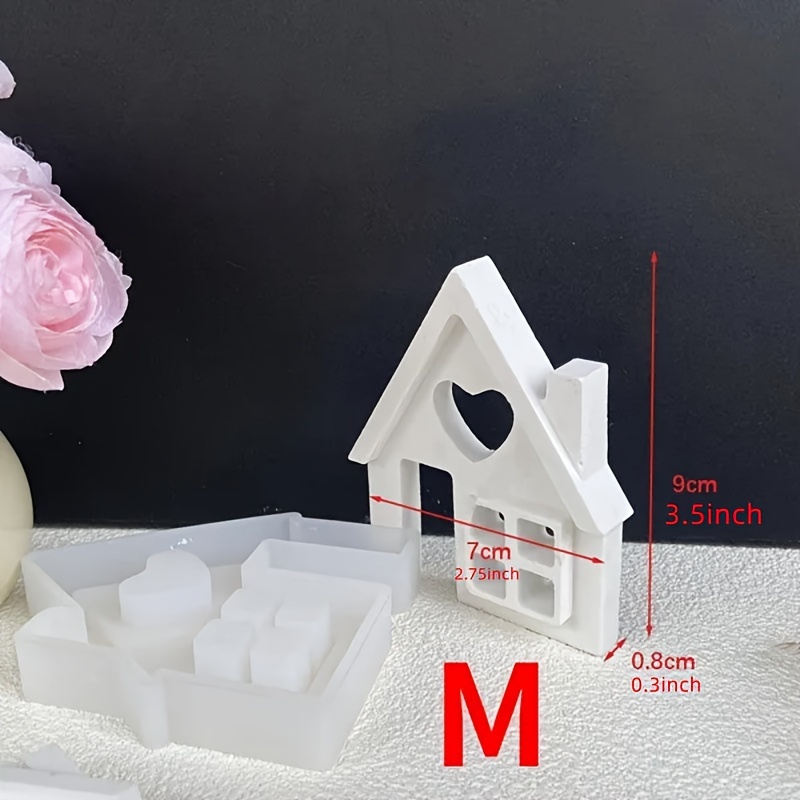 light house silicone mold tea light holder houses concrete - Temu Australia