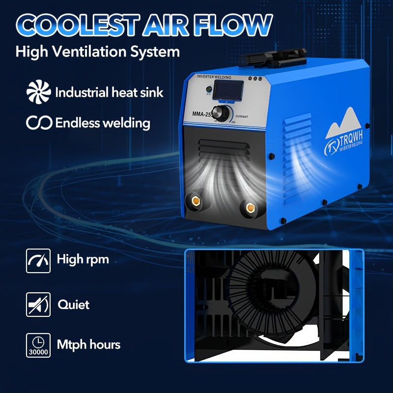 255a Welding Machine 110v/220v Stick Welder Arc Welder - Temu