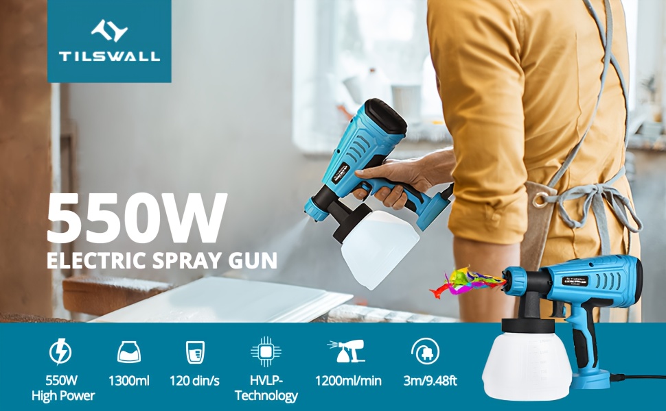 paint sprayer electric paint gun detachable - Temu