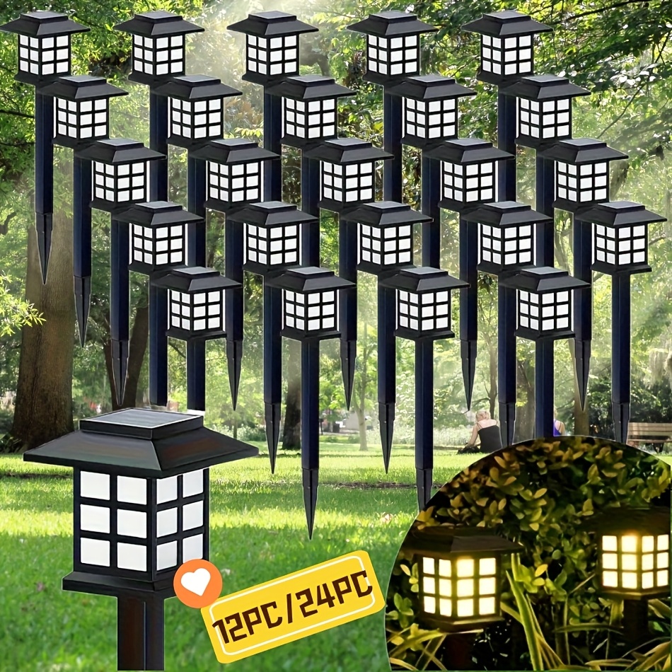 solar lights outdoor sold on Temu United States