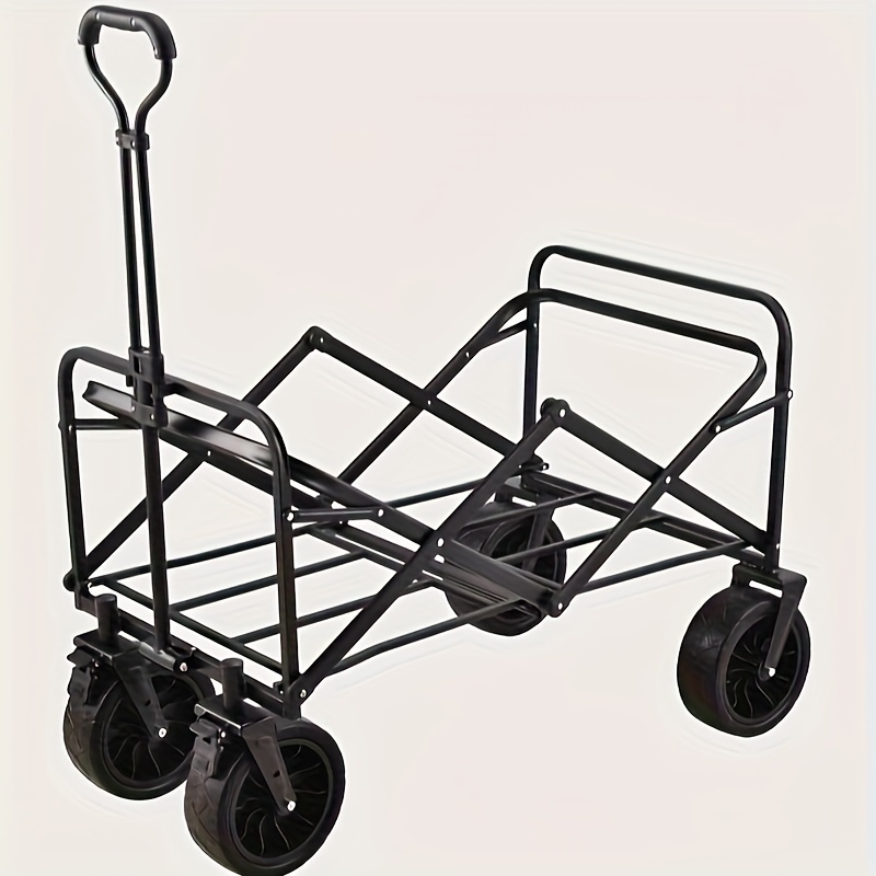 Folding Outdoor Camping Cart Utility Wagon Picnic Trolley - Temu