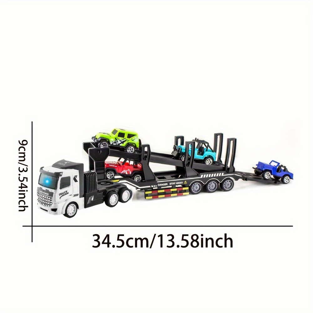 Simulation Electric Remote Control Semi-trailer Tanker Container, Large ...