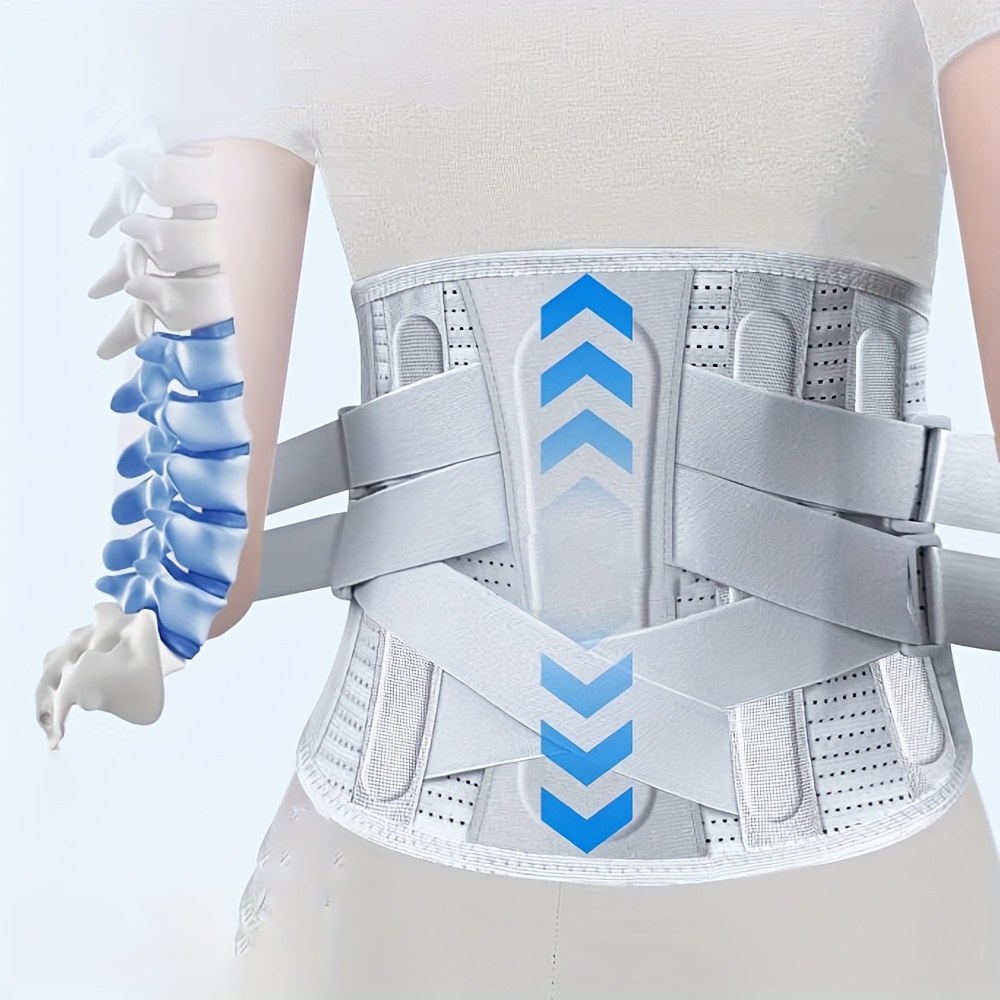 back brace support sold on Temu United States