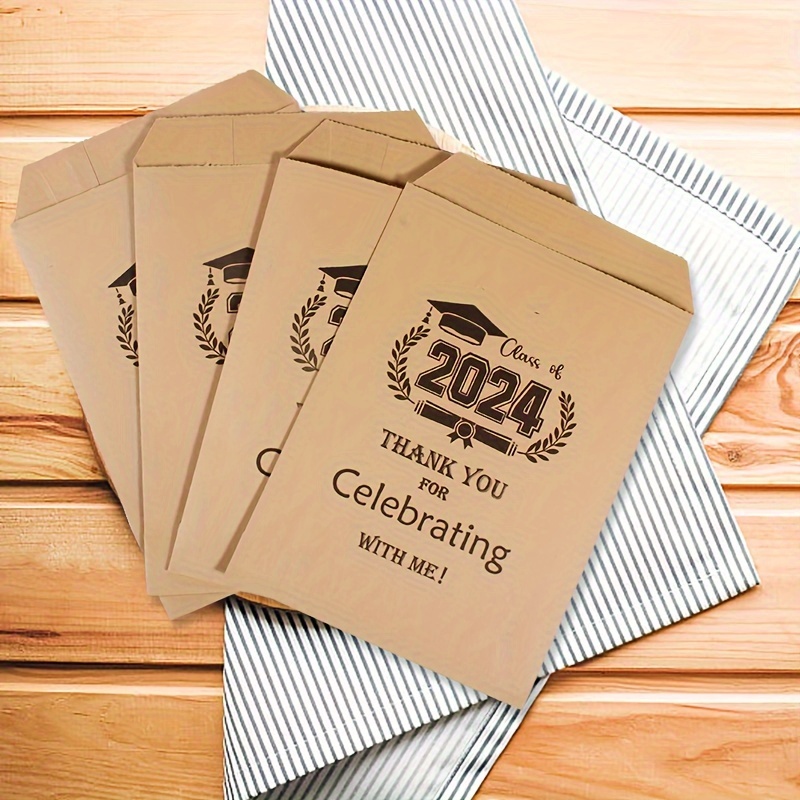 2024 Graduation Cookie Gift Bags Bamboo Fiber - Temu
