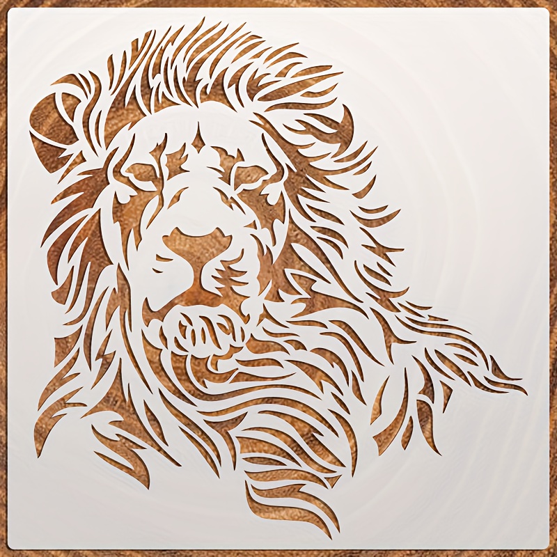 Lion Outline Template