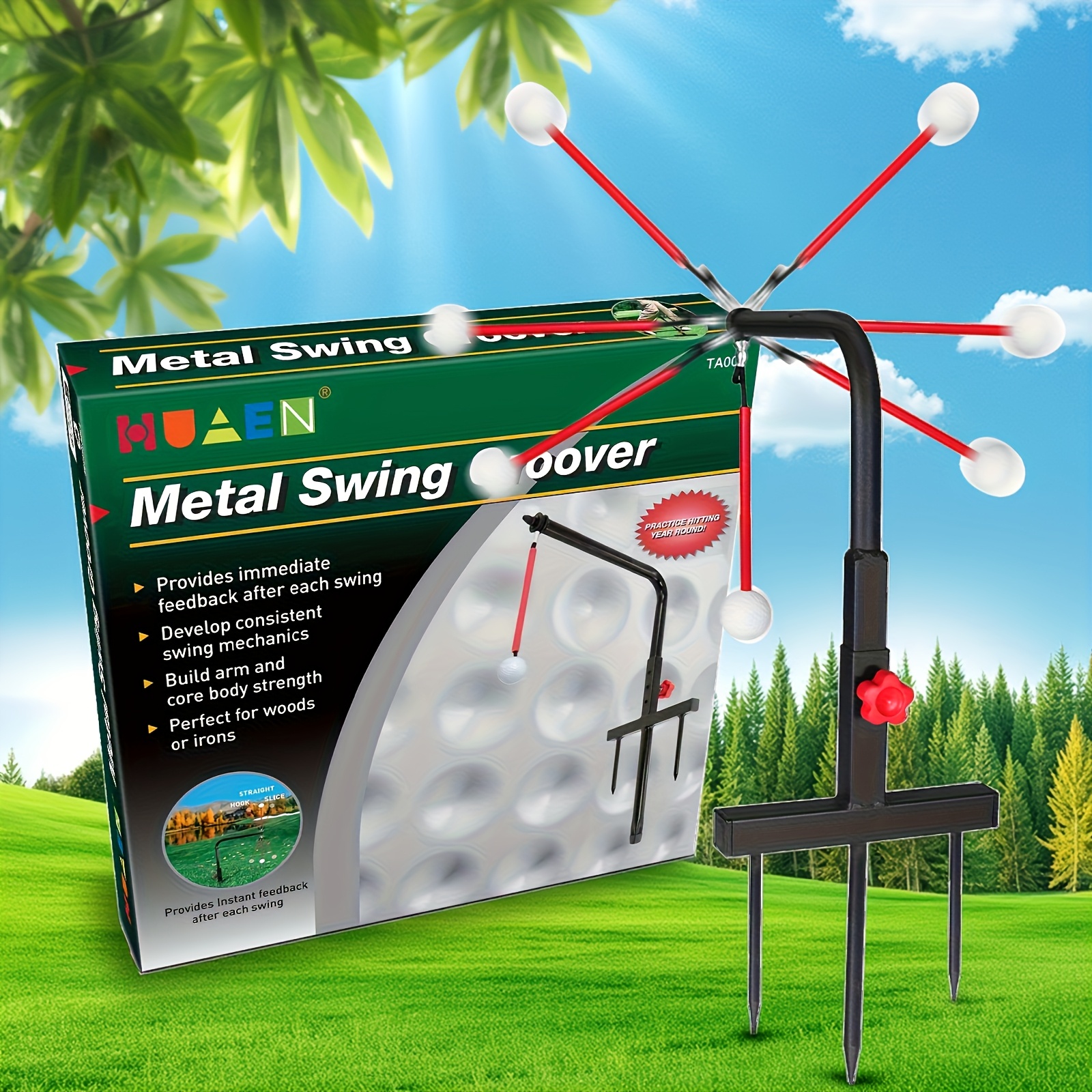 golf equipment sold on Temu United States