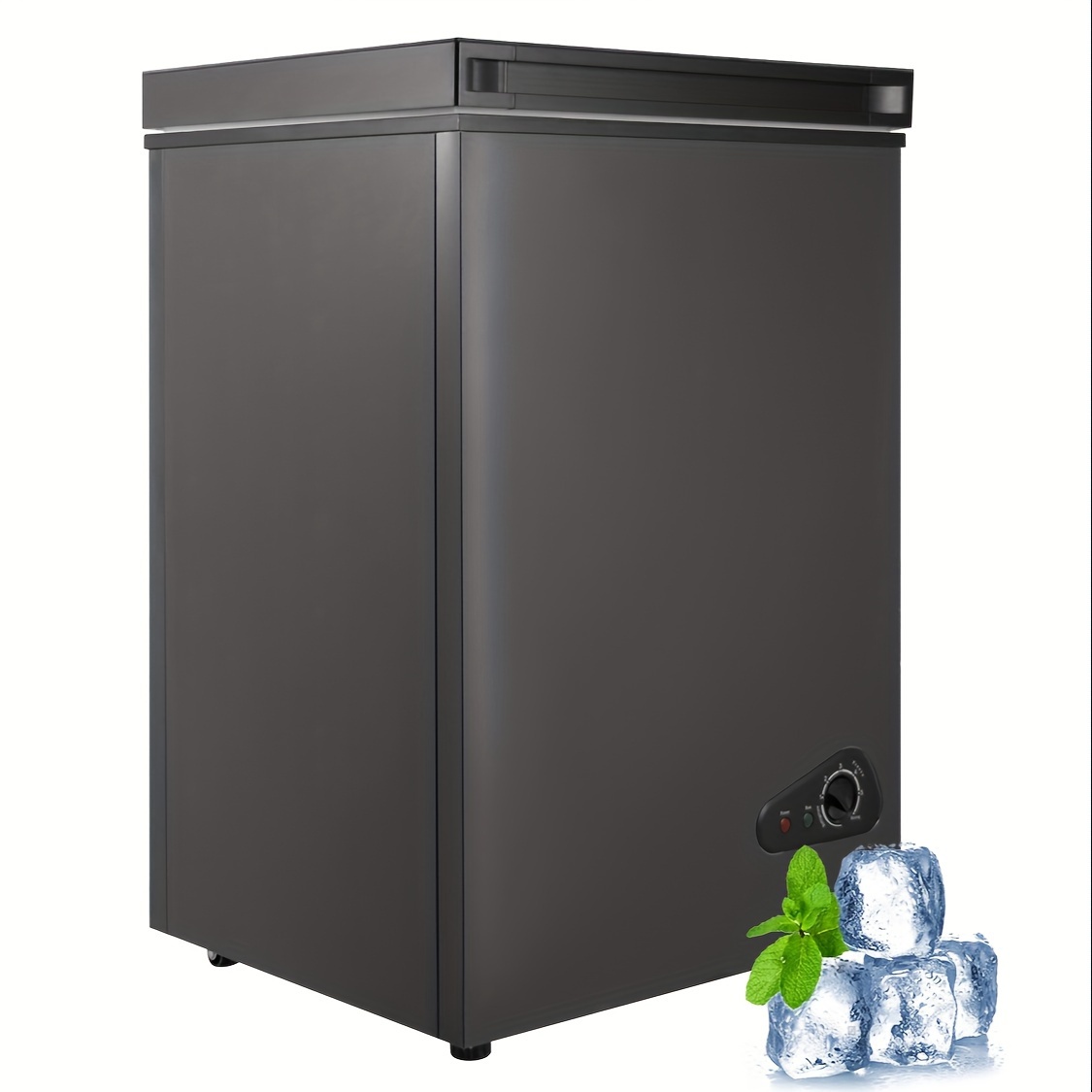 3.5 Cu. Ft. Chest Freezer Removable Basket Front - Temu