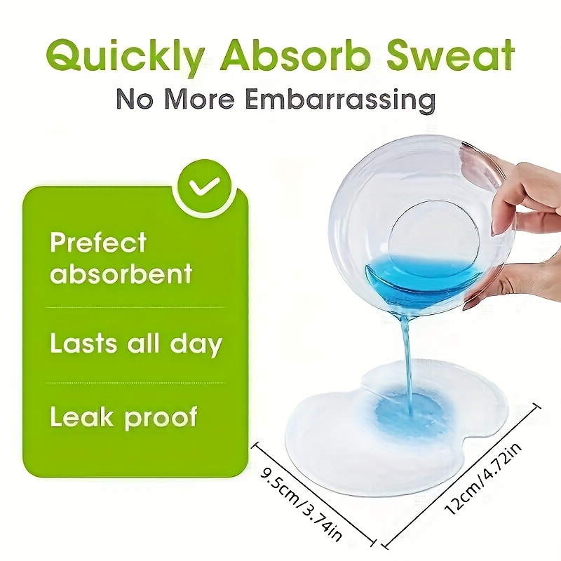 Ultra Thin Breathable Underarm Sweat Pads 20 30 50pcs Invisible ...