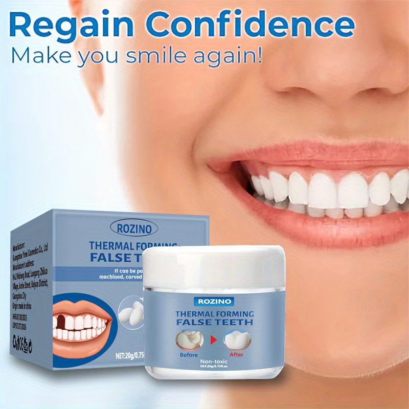 Dental Repair Resin, 20g Plastic Filling Artifact Kit For Diy Teeth Fix ...