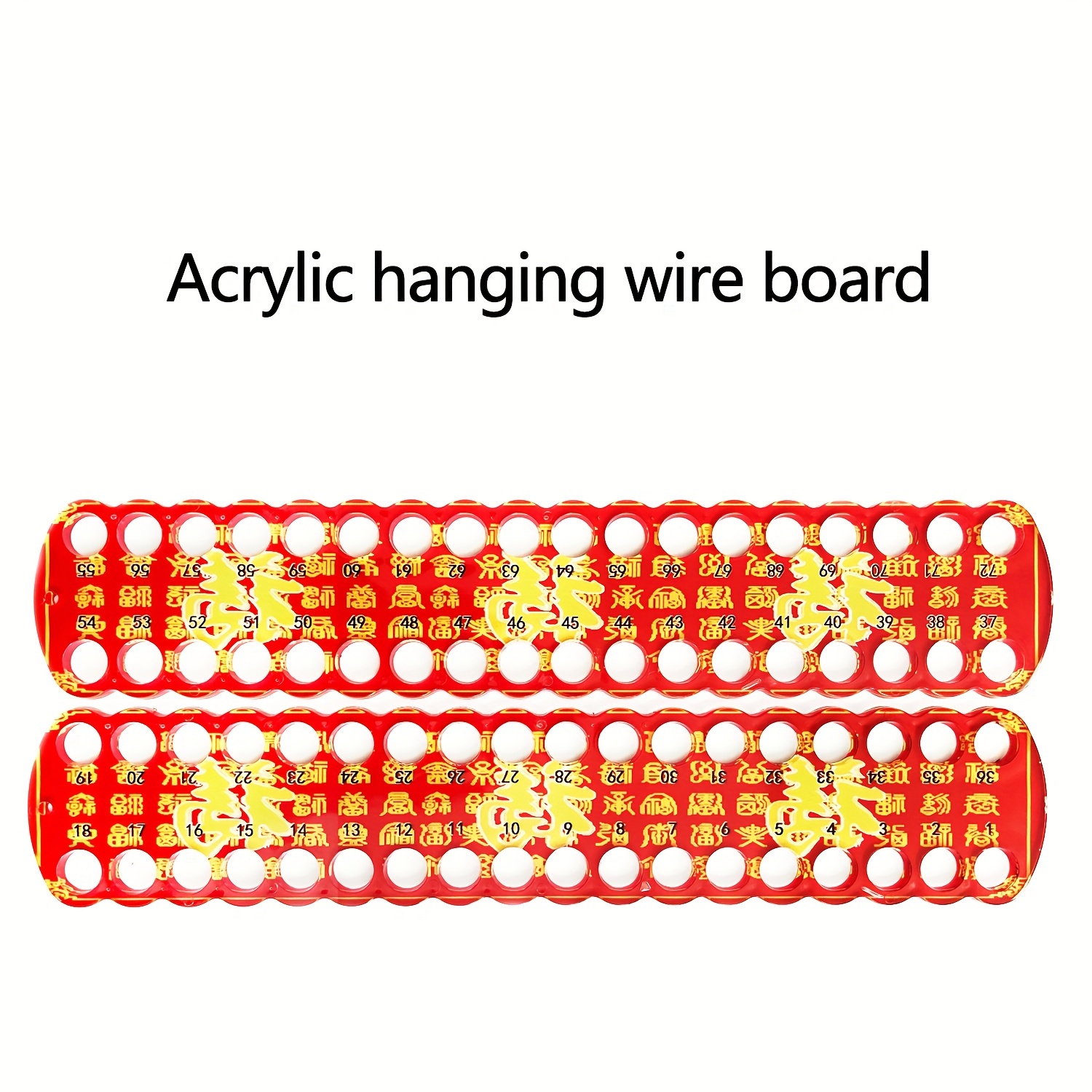 Cross Stitch Thread Separator Acrylic Thread Board 72 hole - Temu Australia