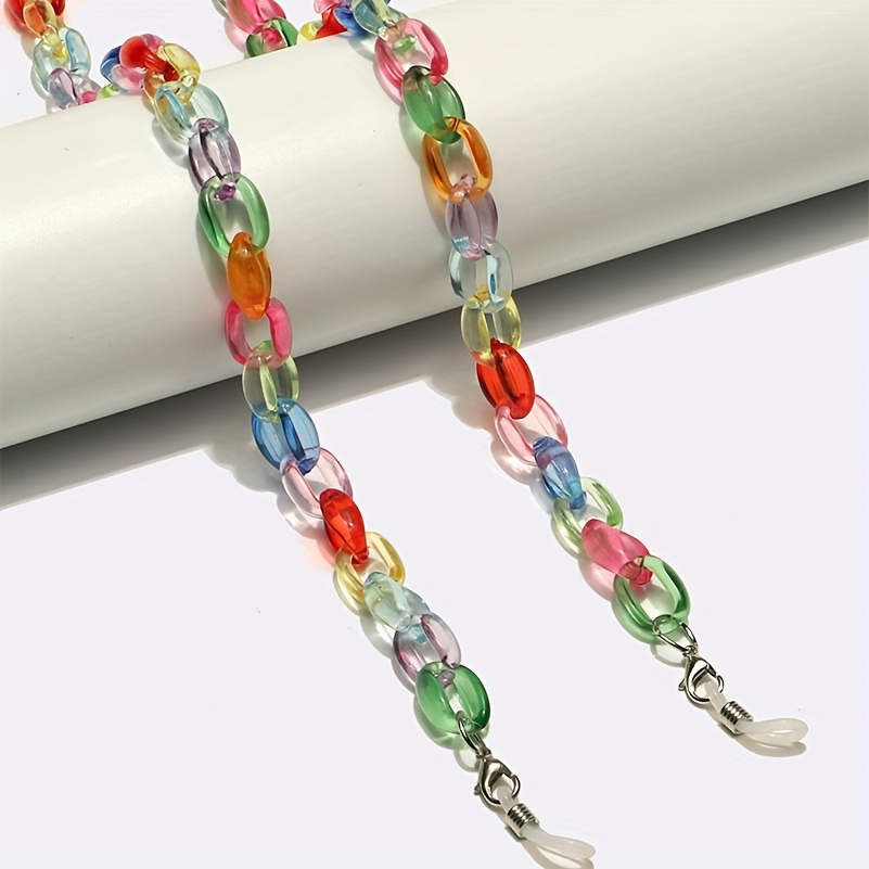 acrylic glasses chain sold on Temu United States