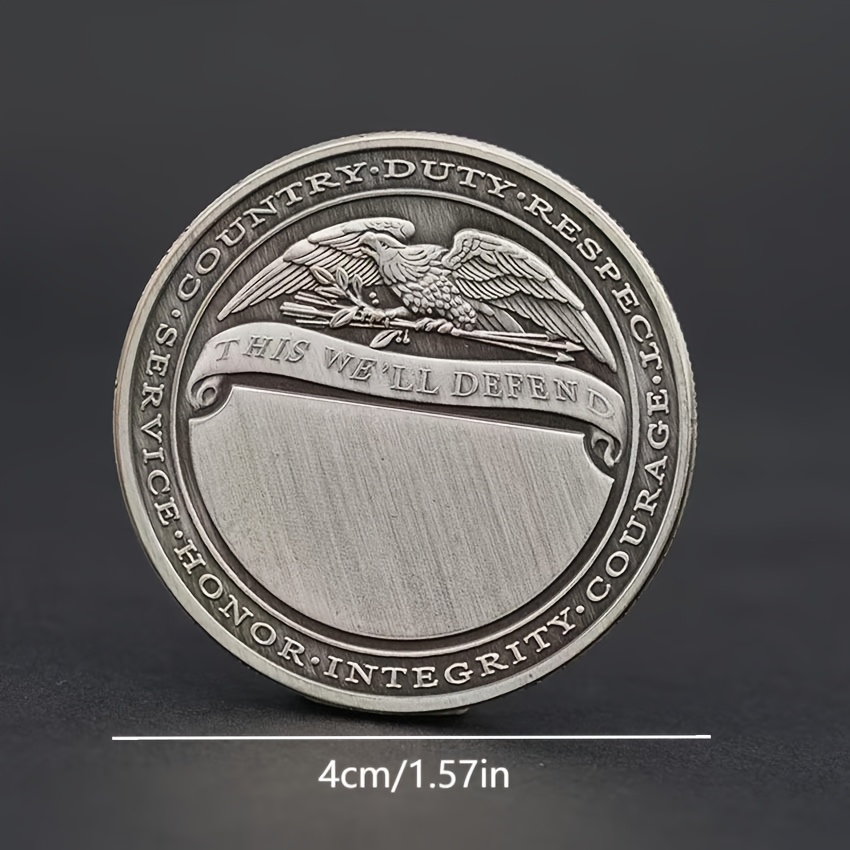 challenge coin collection sold on Temu United States