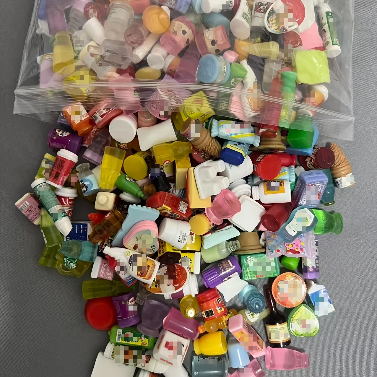 miniature items sold on Temu United States