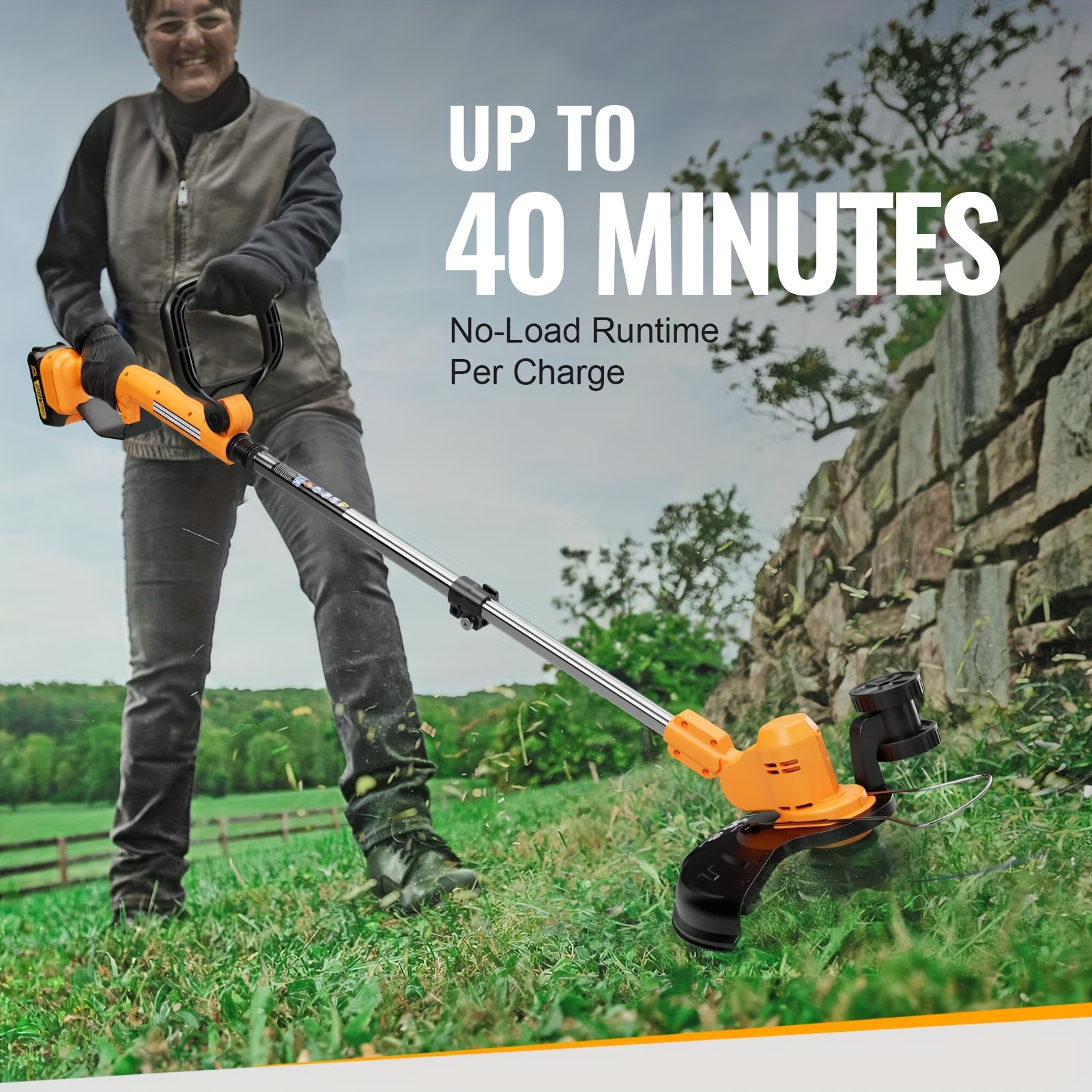 string trimmer sold on Temu United States