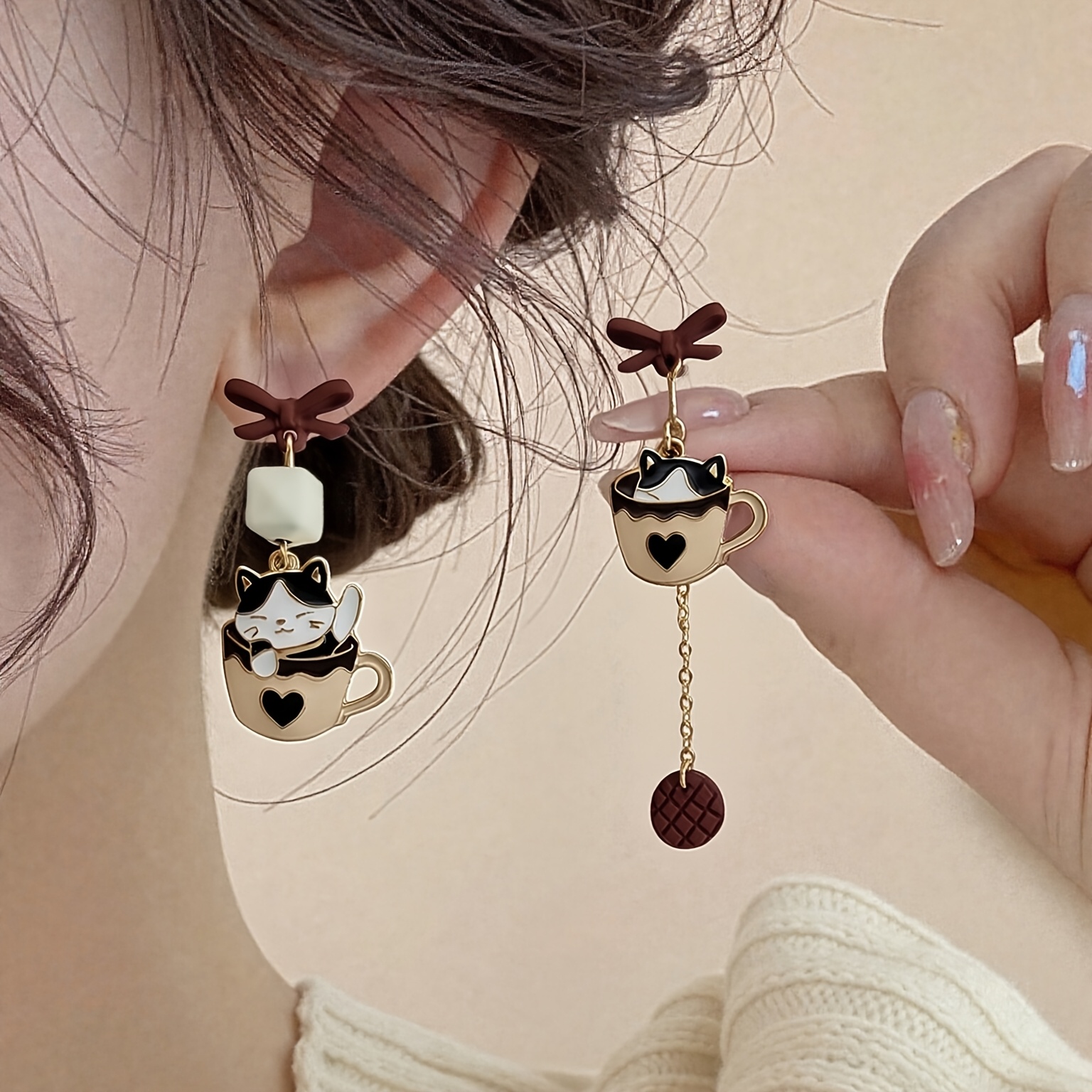 chinese earring sold on Temu New Zealand