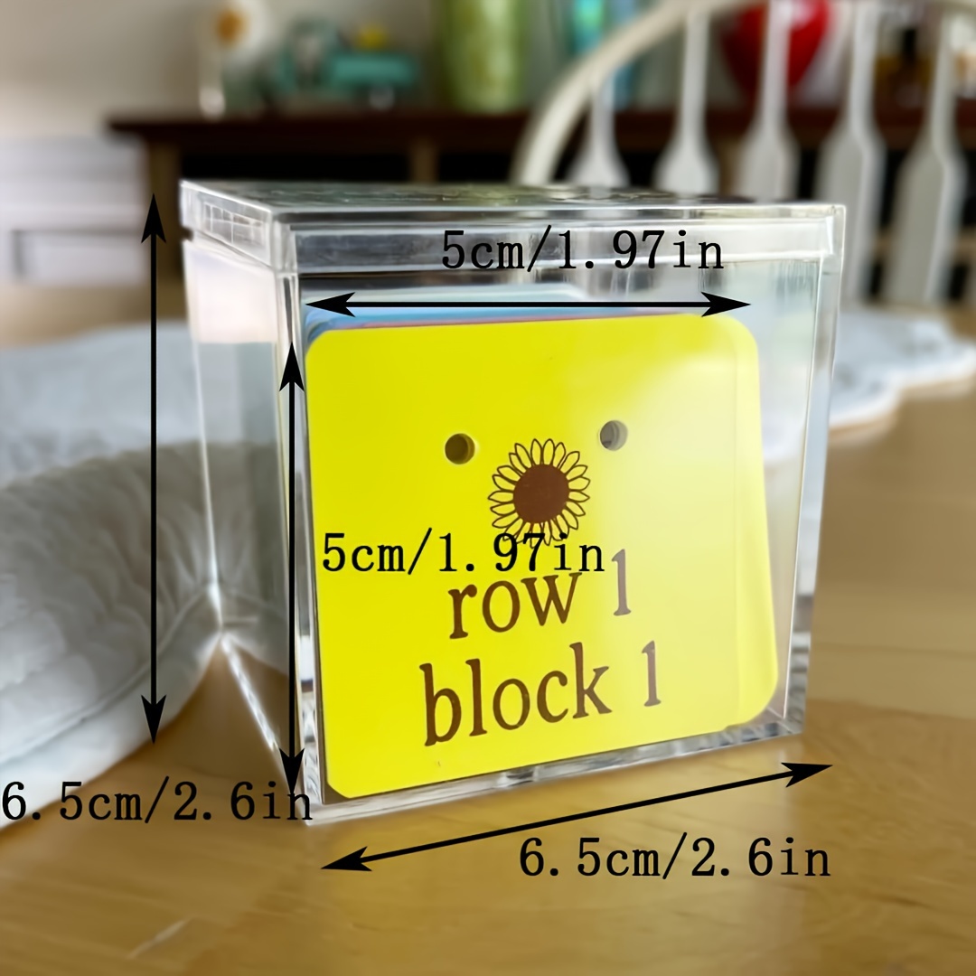 " Perfection" Quilt Block Row Markers Set Acrylic - Temu