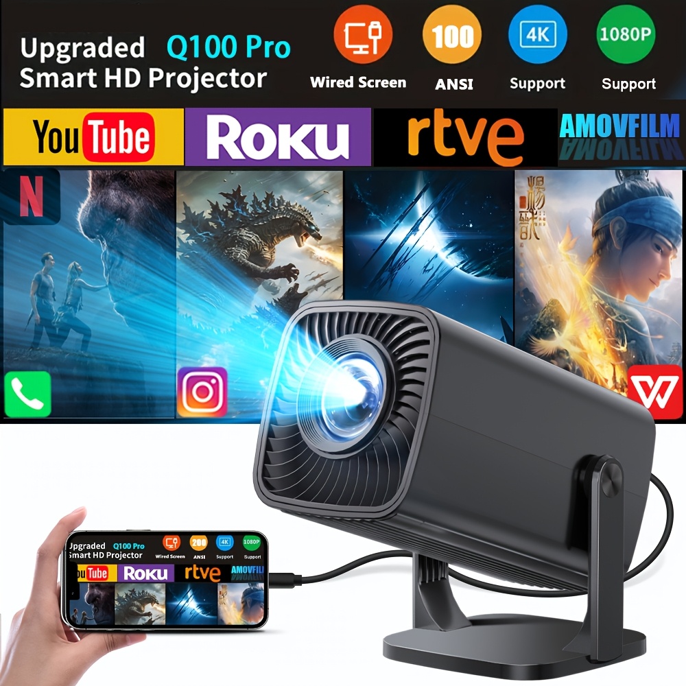 projector sold on Temu United States