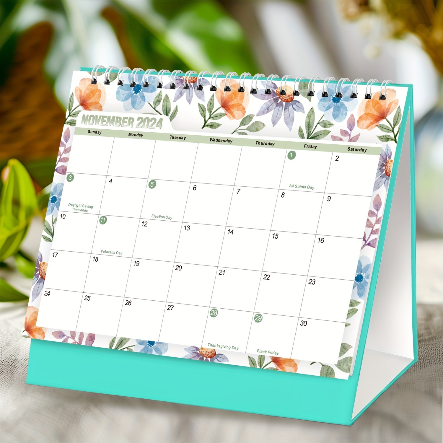 Desk Calendar 2024 2025 18 month July 2024 december - Temu Australia