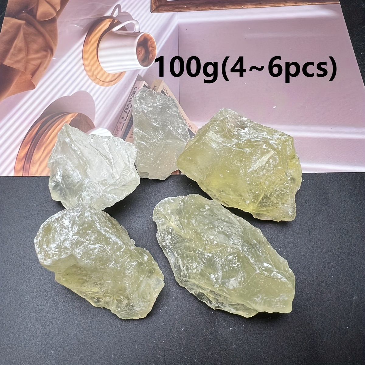 Natural Crystal Citrine Rough Stone Bulk Crystals Rocks For Tumbling,temu