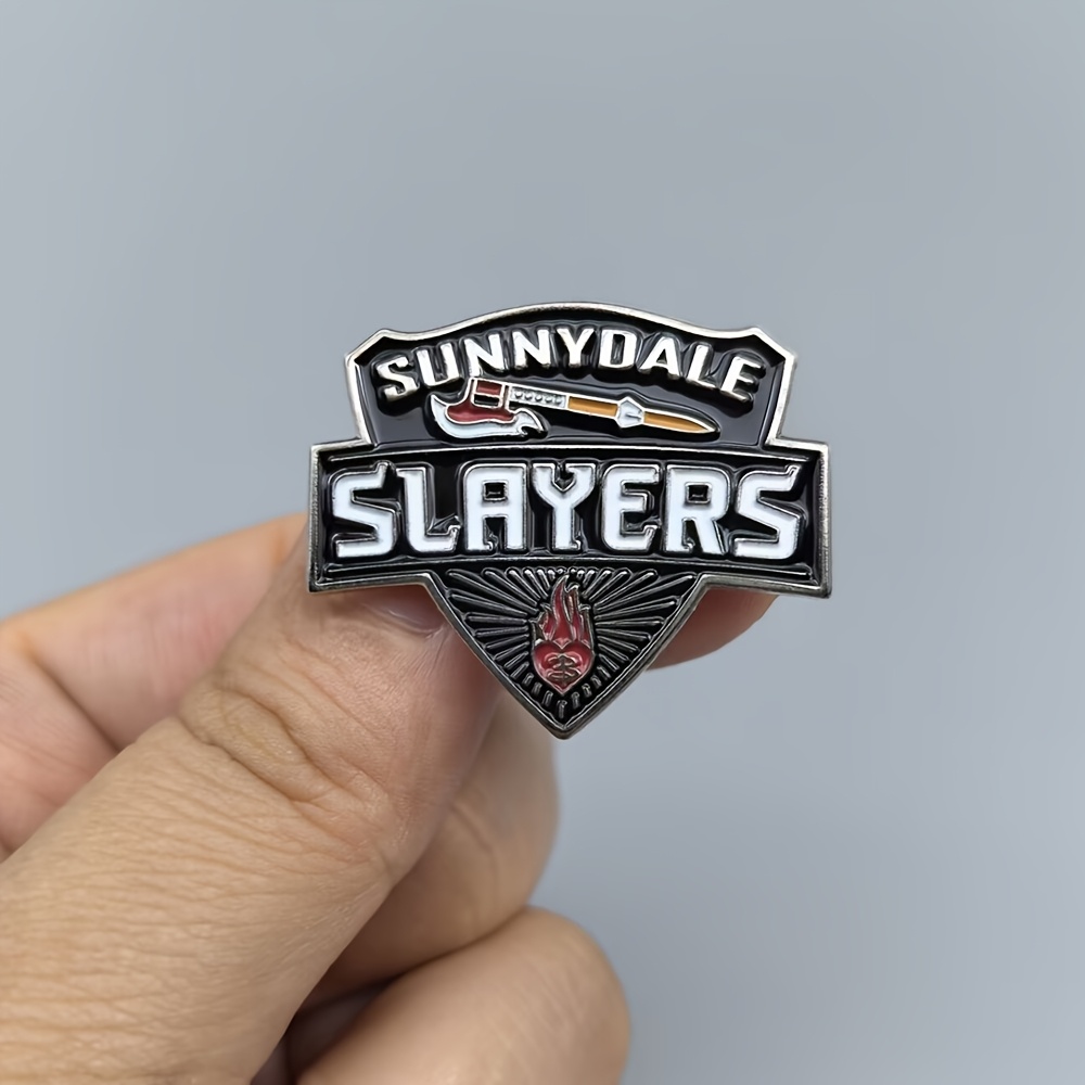 tv enamel pins sold on Temu United States