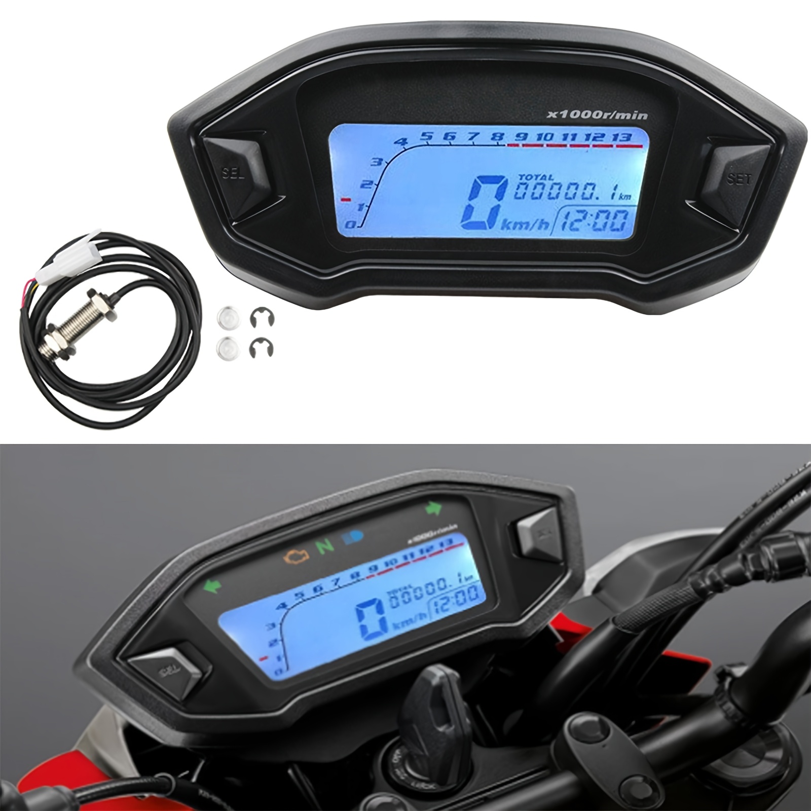 universal motorcycle speedometer