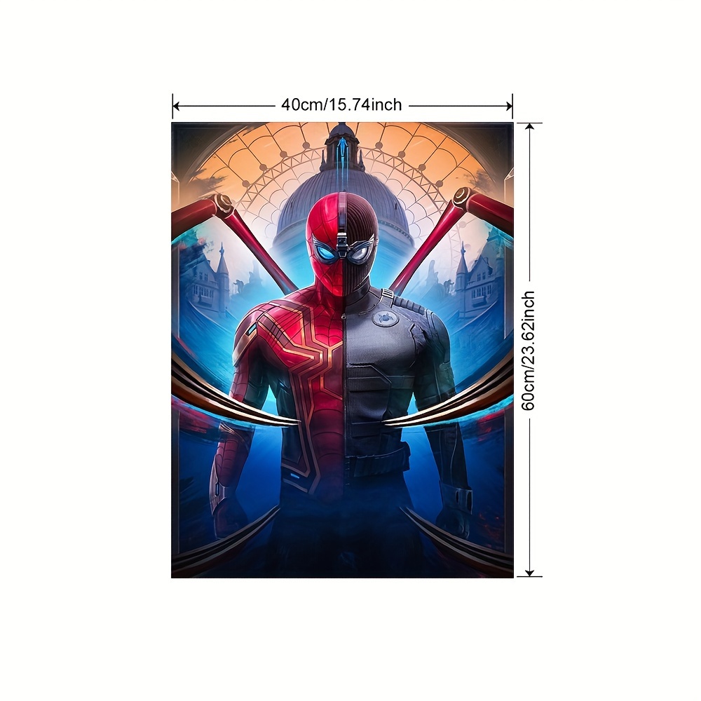 Sense Technology Spider Canvas Painting Movie Series - Temu