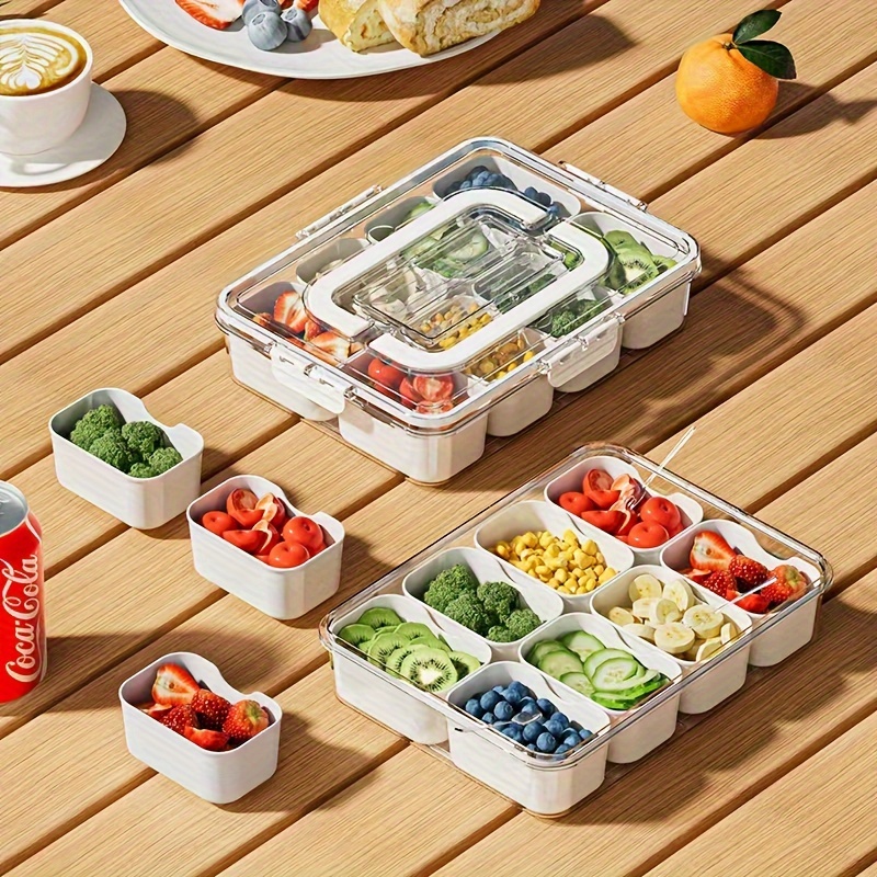 Divided food containers store