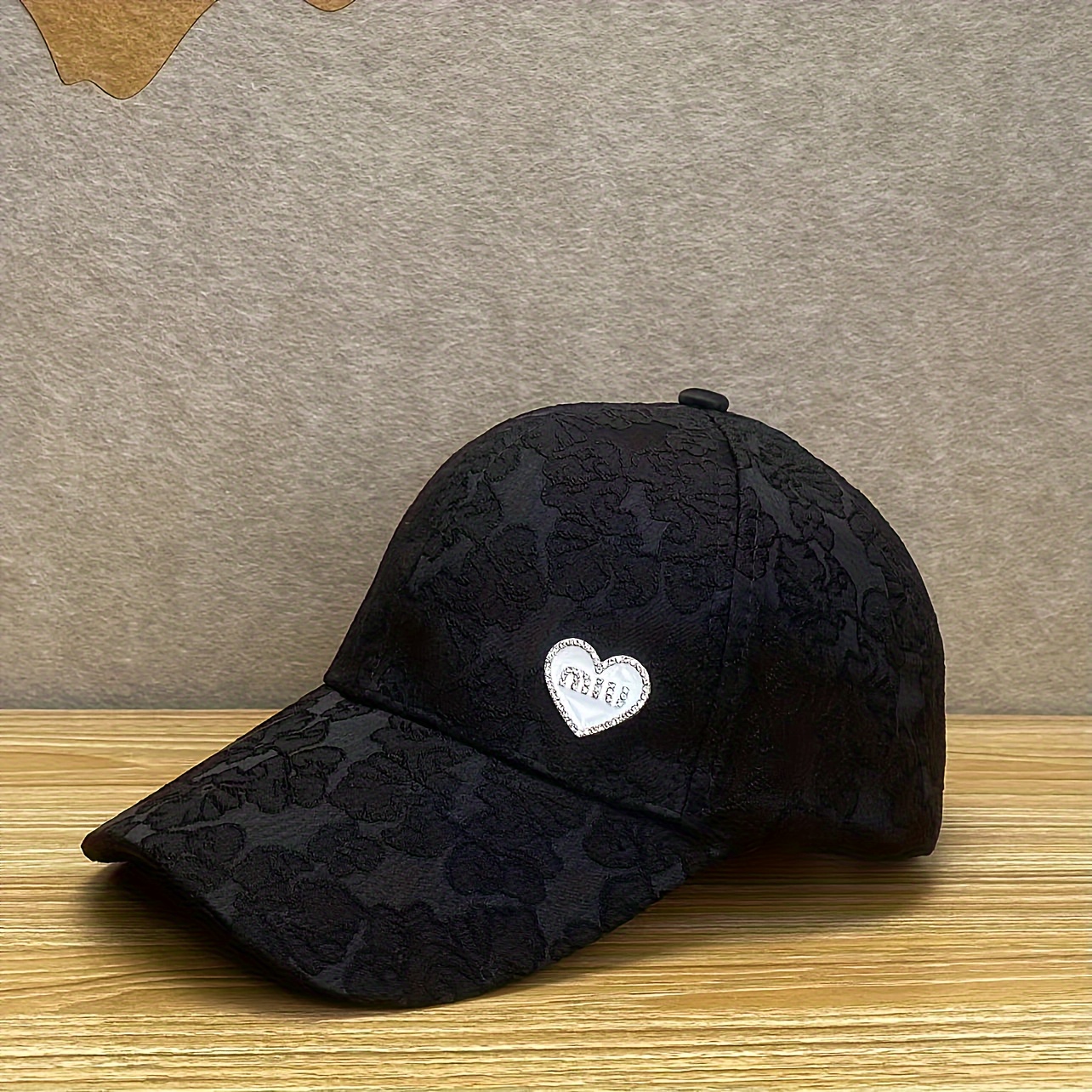 Love Heart Pattern Baseball Versatile Stylish Dad Hat - Temu Australia