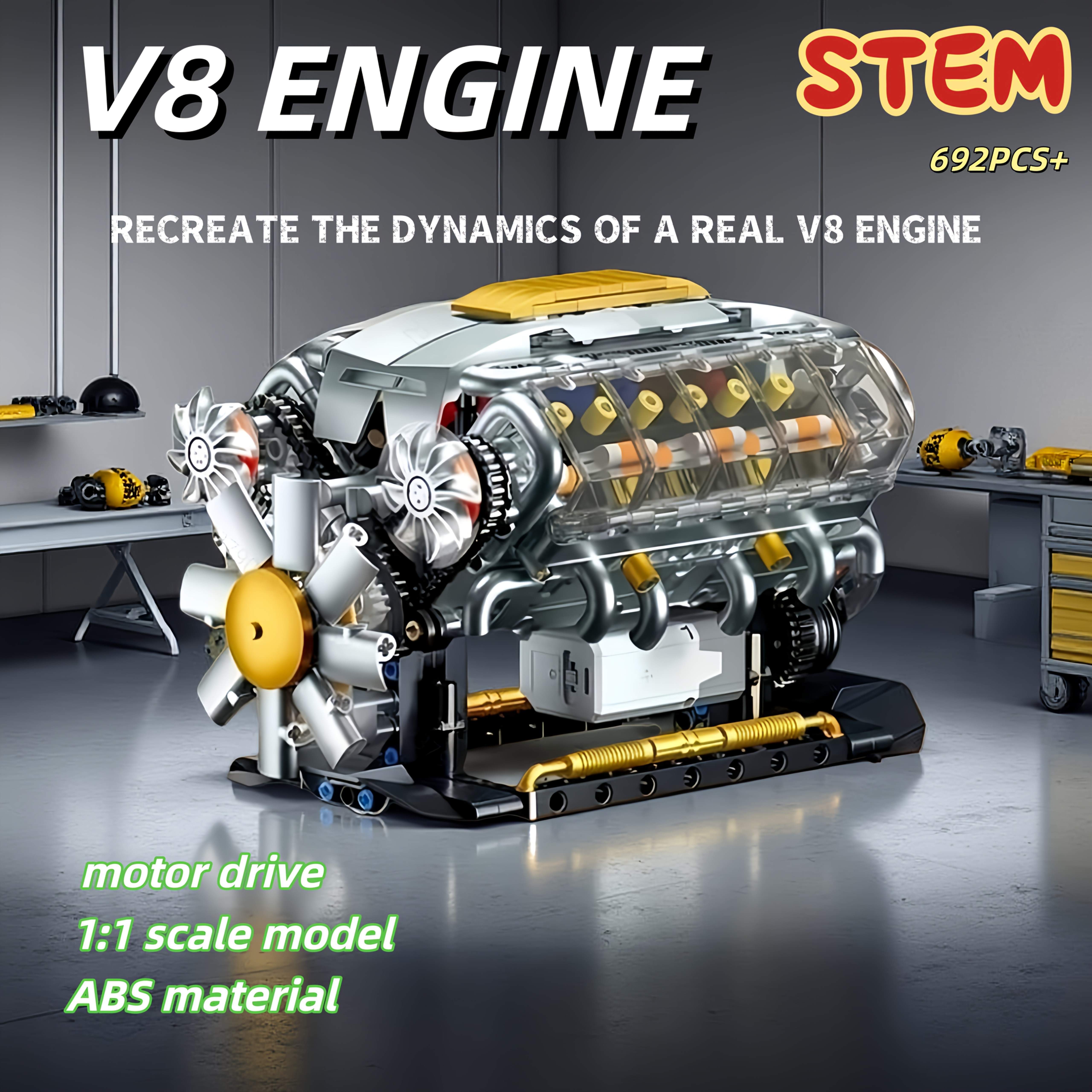 toy engine sold on Temu United States