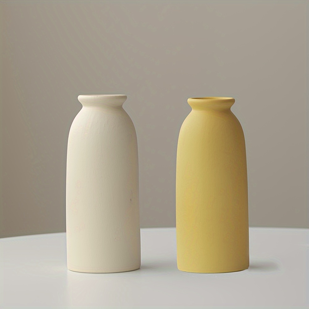 Ceramic Vase Set Farmhouse Decor Multicolor Living Room - Temu