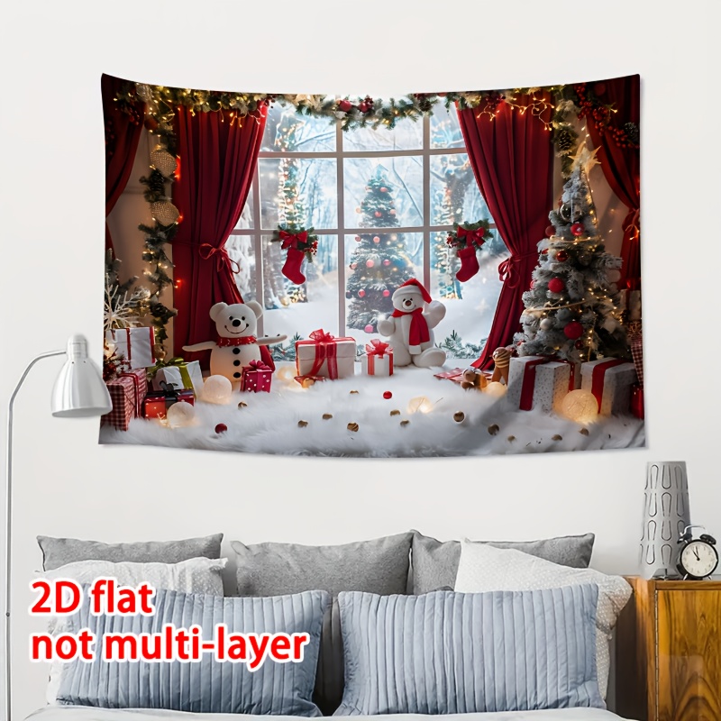 christmas backdrop sold on Temu United States